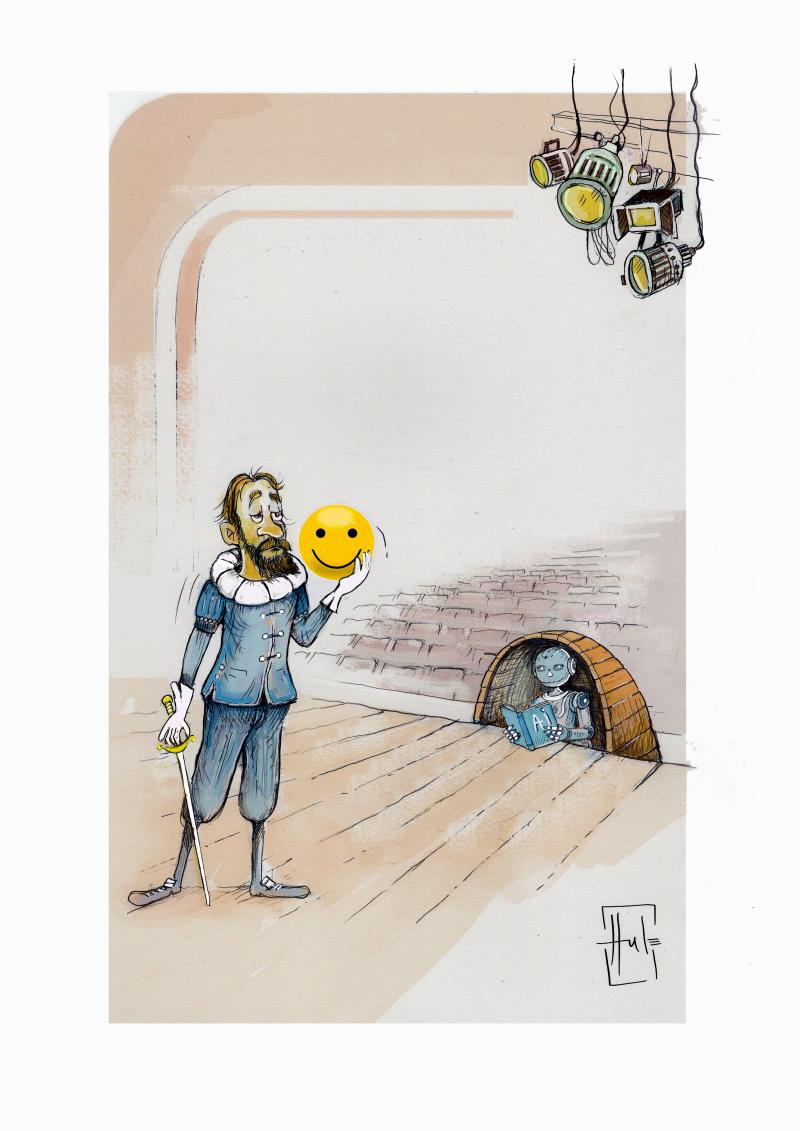 33 Hule Hanusic Sisyphus In Jerusalem Cartoon Movement